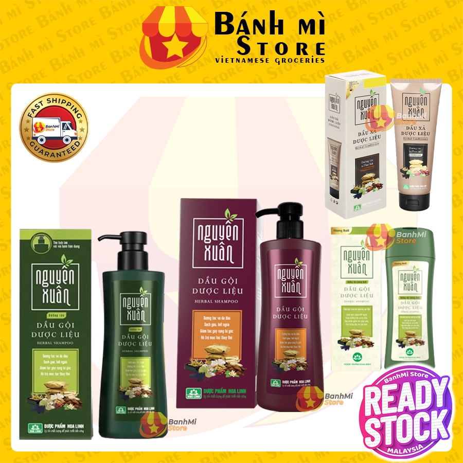NGUYEN XUAN HERBAL SHAMPOO 🇻🇳 | NGUYEN XUAN DAU GOI DUOC LIEU (GREEN ...