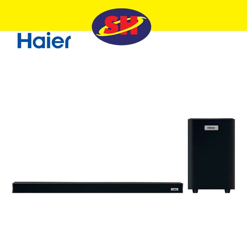 Haier Sound Bar System Speaker & Wireless Sub Woofer HSD3A040B (60W ...