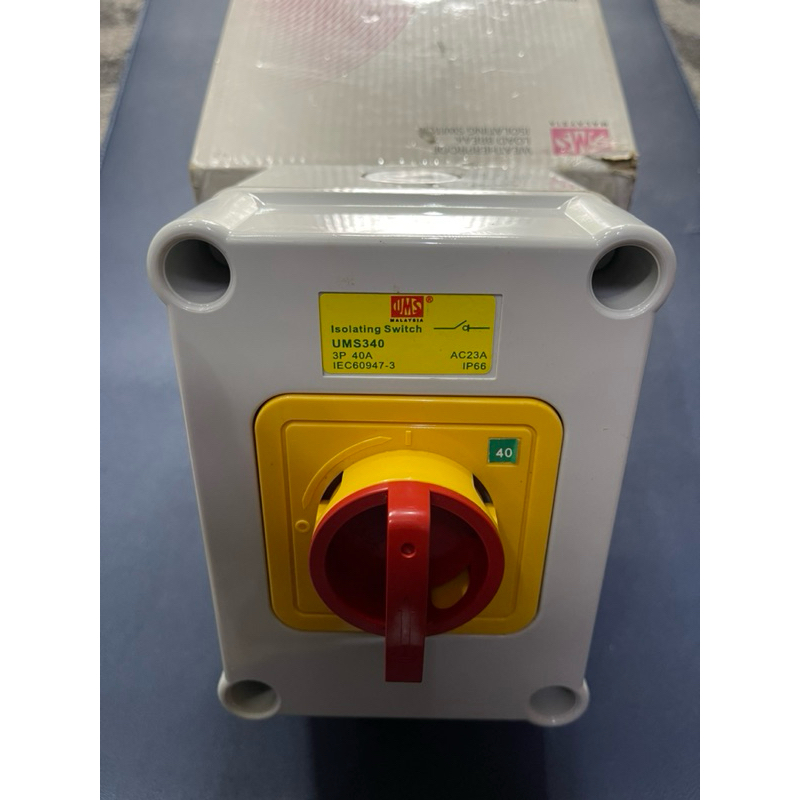 UMS Weatherproof Load Break Isolating Switch 40A | Shopee Malaysia