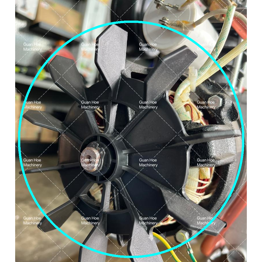 Fan Blade Fan Impeller Kipas Air Compresssor Eurox EAX2524 EAW2524 EAX 3050 EAX30603 Spare Part ...