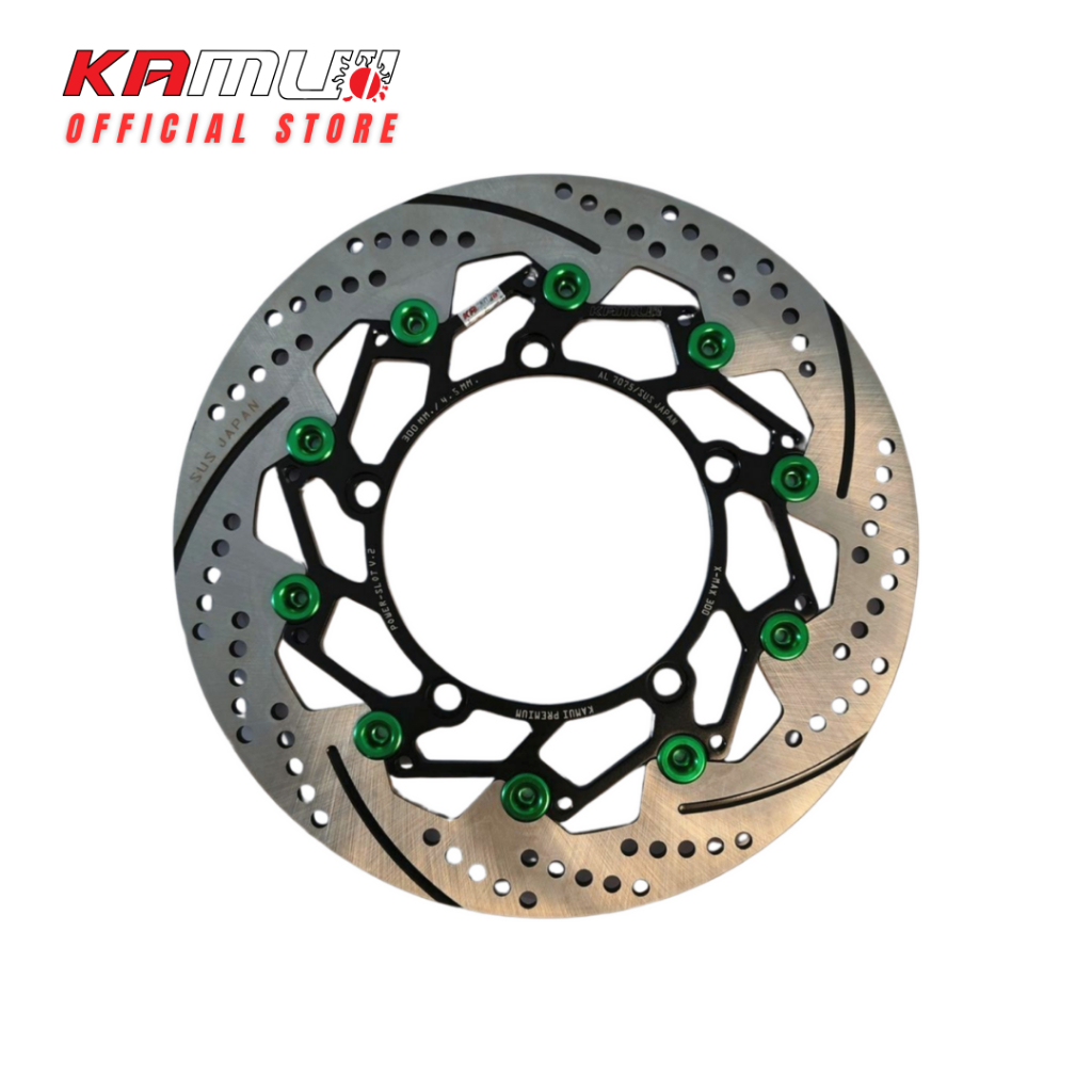 KAMUI Front Floating Brake Disc Plate Green Pin Xmax250 (298mm ...