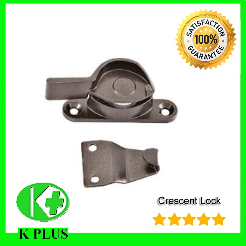 Window Crescent Lock Sliding Glass Casement Crecent Rotary Knob Sash ...