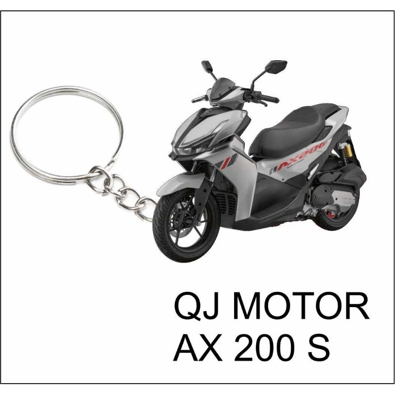 qjmotor ax200 qj ax 200 scooter 2d keychain AX200S | Shopee Malaysia