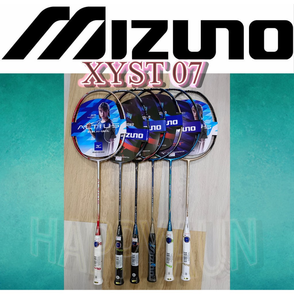 MIZUNO XYST 07 BADMINTON RACKET (FREE STRING, COVER, GRIP) | Shopee Malaysia
