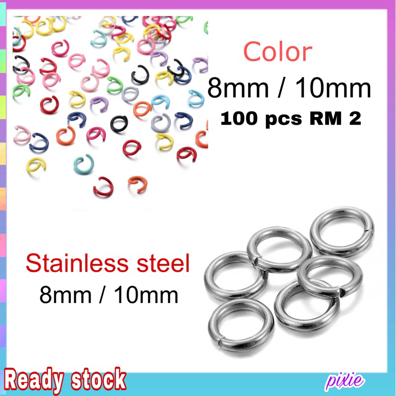 open ring keychain 8mm&10mm | Shopee Malaysia
