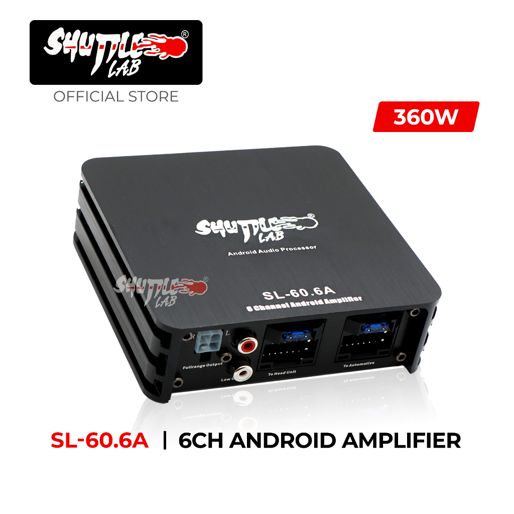 DSP Plug & Play OEM Android Player SHUTTLE LAB SL-60.6A DSP Amplifier ...