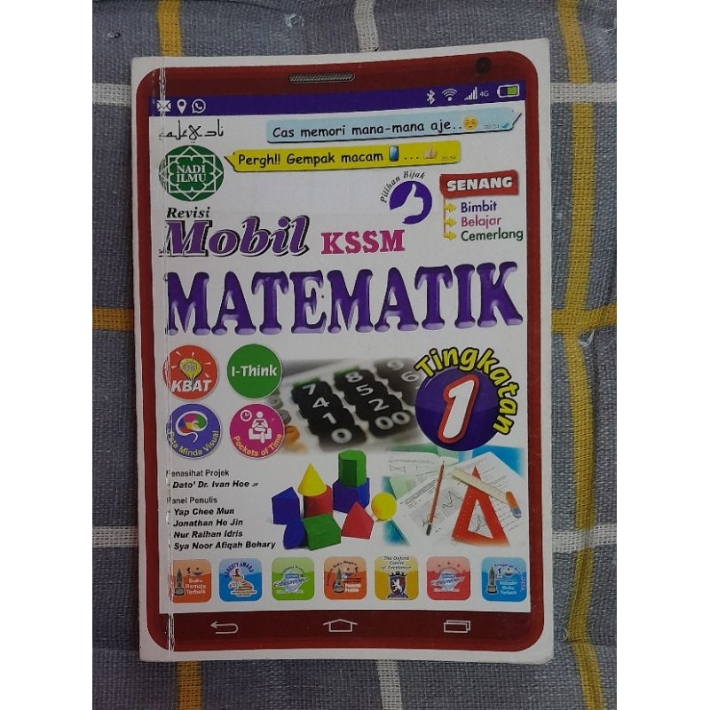 Mobil Matematik Tingkatan 1(KSSM) | Shopee Malaysia
