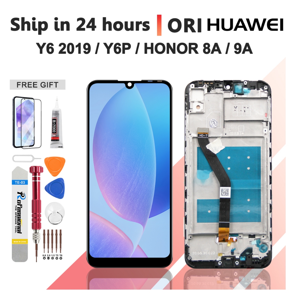 FOR LCD HUAWEI Y6 2019/Y6P/HONOR 8A/HONOR 9A Replacement components for ...