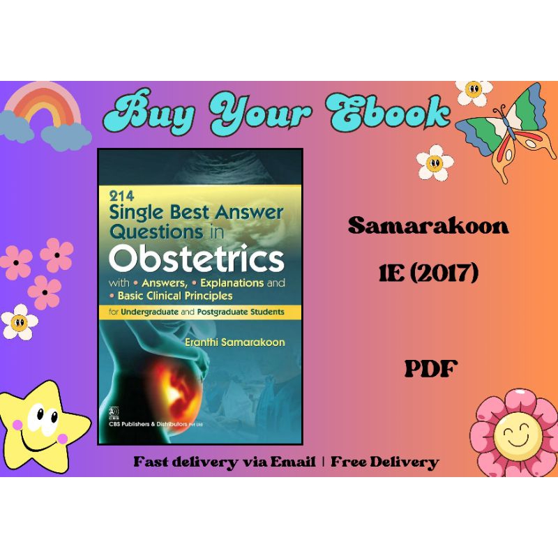 214 Single Best Answer Questions in Obstetrics (2017) | Shopee Malaysia