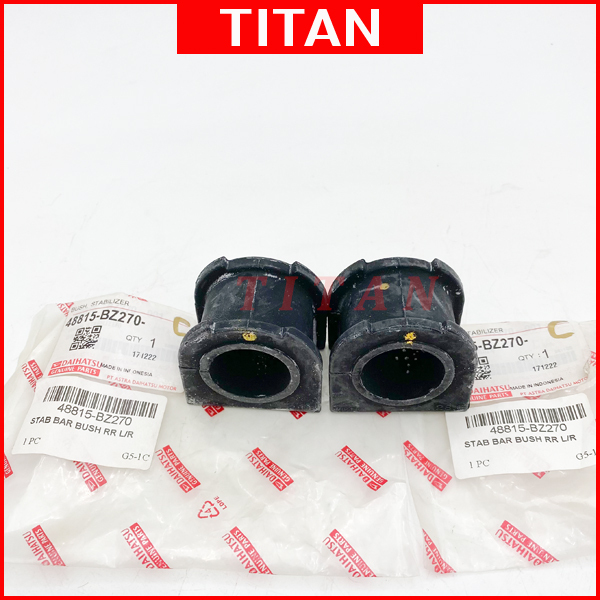 (2pc) 100% Original Rear Stabilizer Bush 48815-bz270 Perodua Aruz D38L ...