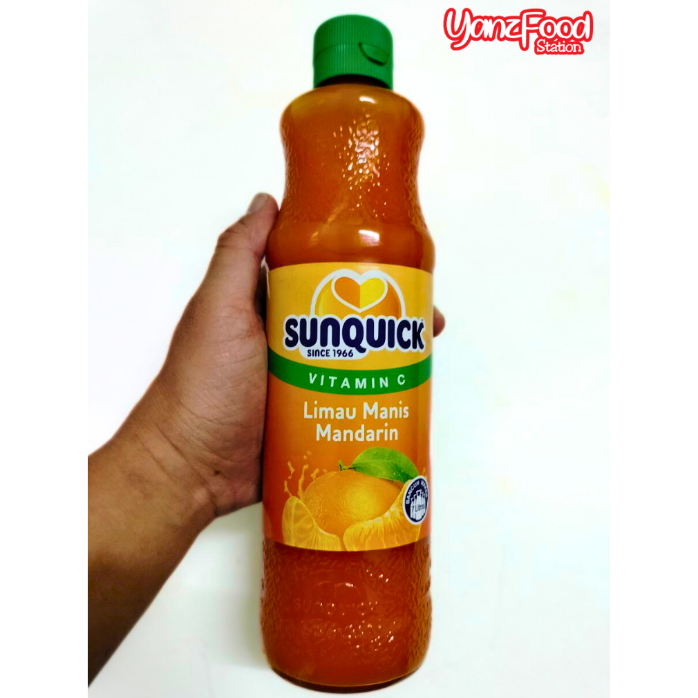 SUNQUICK Vitamin C Limau Manis Mandarin Bes Minuman Buah 700ml | Shopee ...
