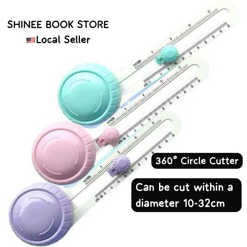🇲🇾 Circle Paper Cutter Cuts 10-32CM/ paper cutter | Shopee Malaysia