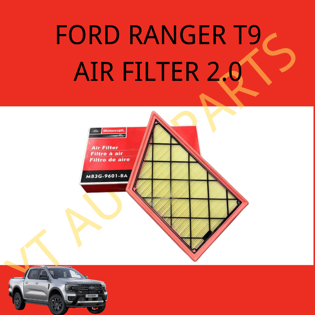 Penapis Udara MOTORCRAFT Ford Ranger T8/T9 2.0 2.2 | Air Filter MB3G ...