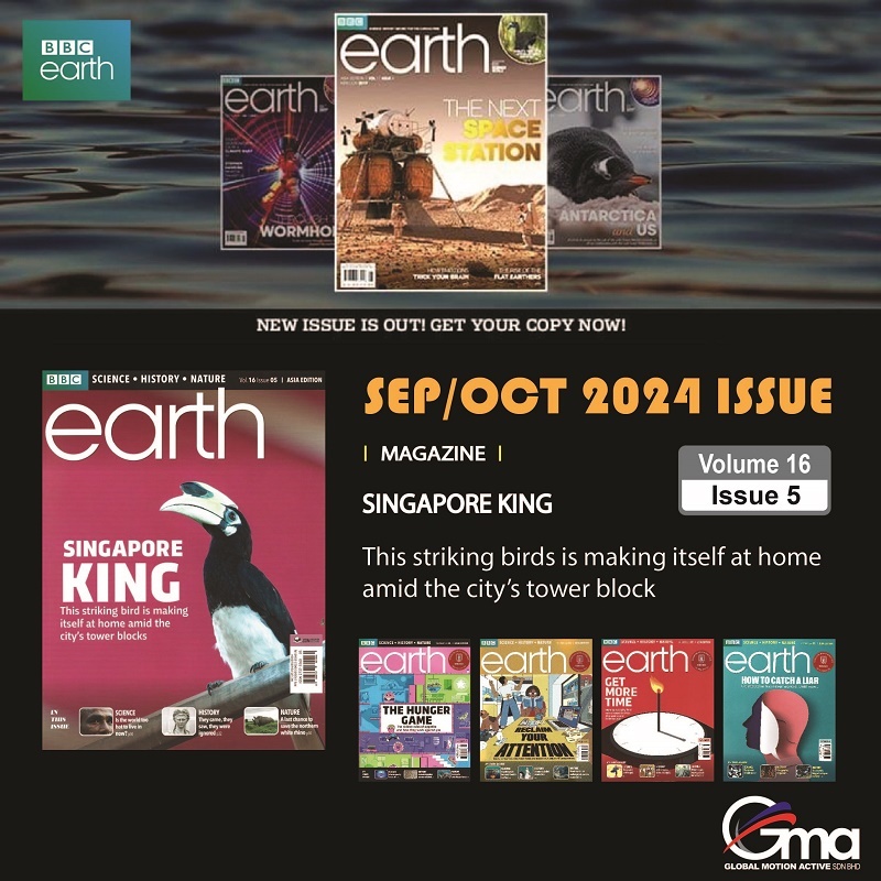 (Single issue sales)BBC Earth Magazine - English, Year 2023/2024, NEW ...