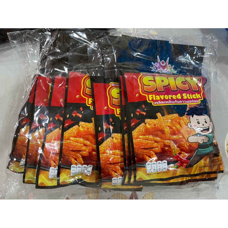 Thailand Snack Spicy Flavored Stick 12PACKS (HALAL) | Shopee Malaysia
