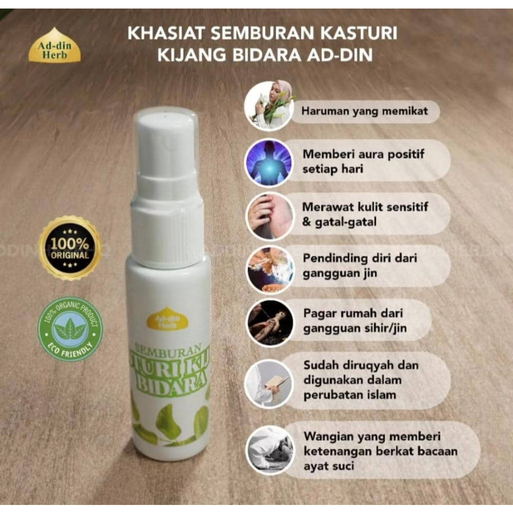 Semburan Kasturi Kijang Bidara Addin Herb | Shopee Malaysia