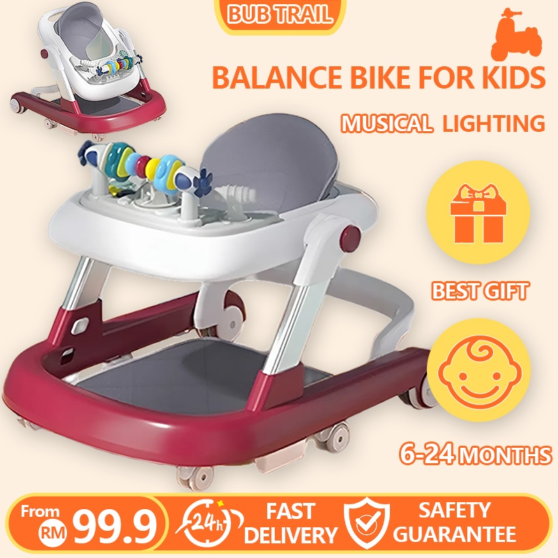 💖5 in 1 💖Baby walker Adjustable Baby Push Car walker baby with music ...