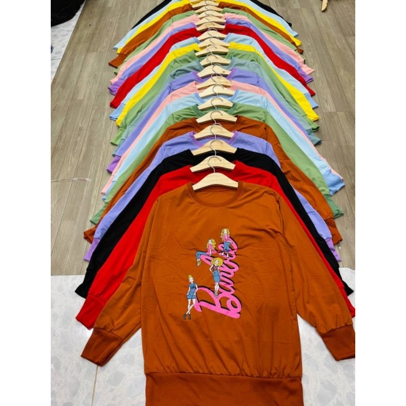 Baju Lengan Panjang Bar bie/Long sleeves Barb ie | Shopee Malaysia