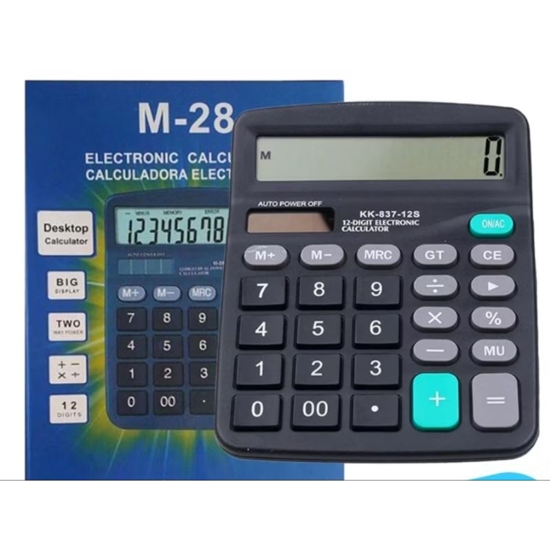 CASIO Electronic Calculator M-28 Desktop Calculator | Shopee Malaysia