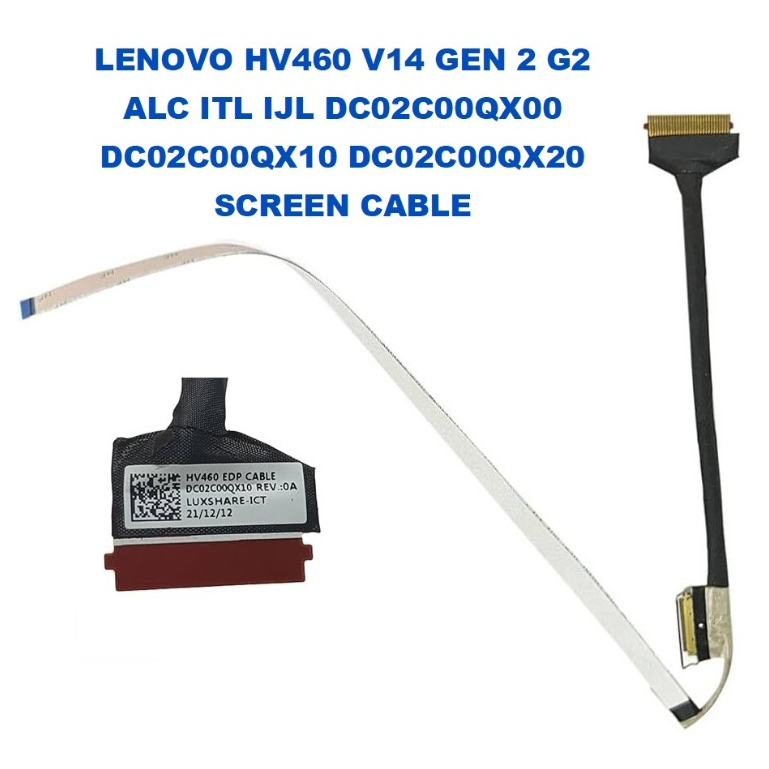 LENOVO HV460 V14 GEN 2 G2 ALC ITL IJL DC02C00QX00 DC02C00QX10 DC02C00QX20 30PIN LVDS LED SCREEN ...