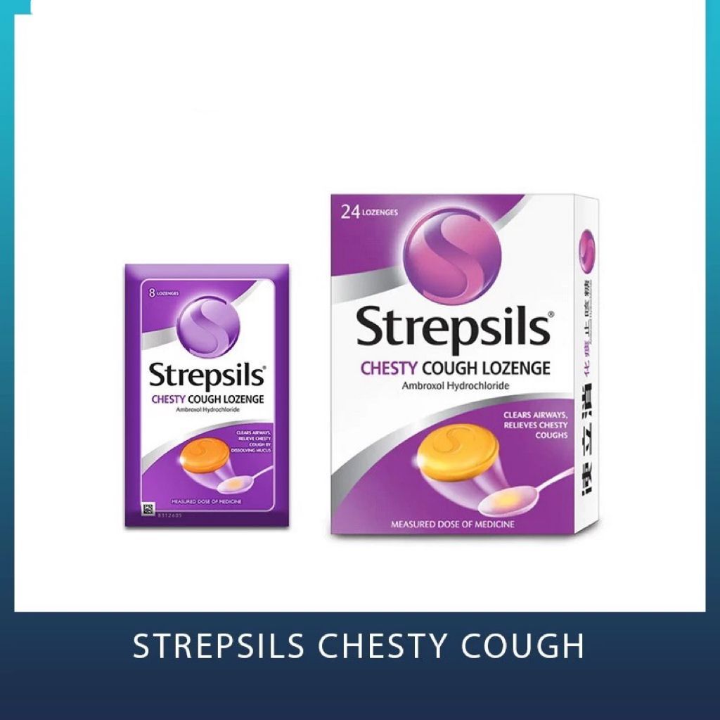 STREPSILS CHESTY COUGH LOZENGE | Shopee Malaysia
