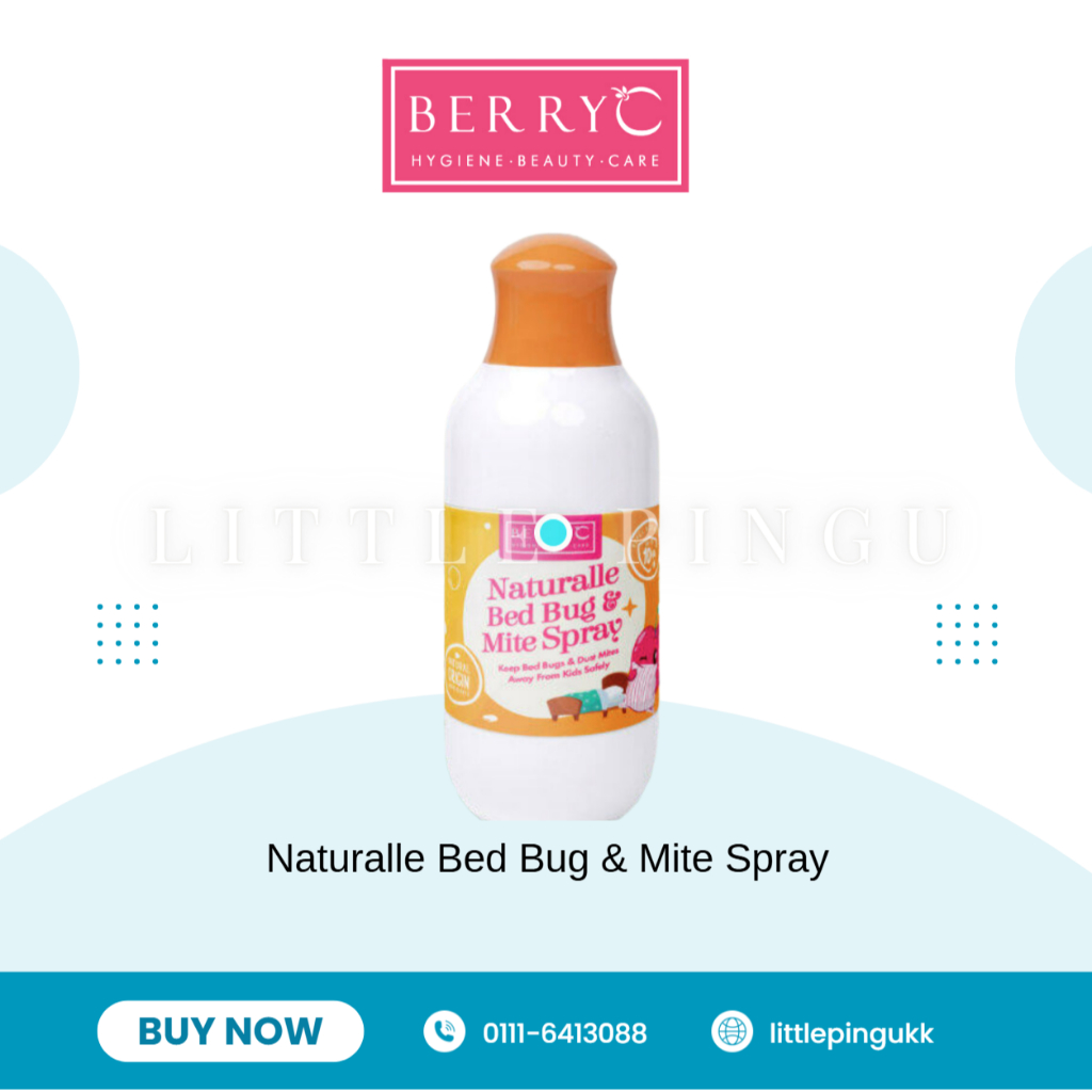 BerryC Naturalle Bed Bug & Mite Spray | Shopee Malaysia