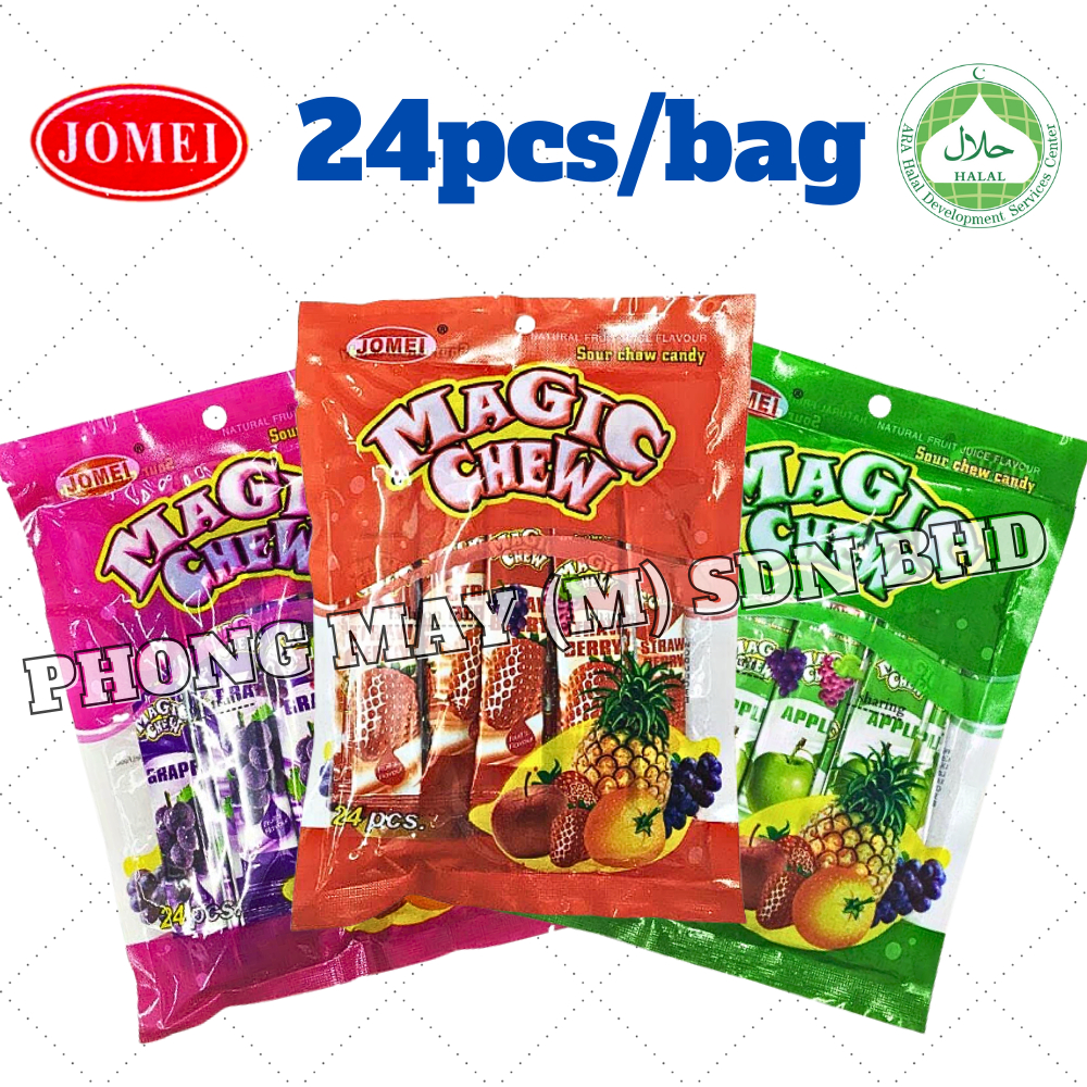 JOMEI MAGIC CHEW / FRUIT CHEW [±24PCS] | Shopee Malaysia