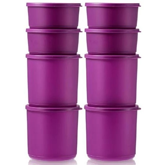 Tupperware Summer Fresh Round Set (2 PCS 530ml ) + (2 PCS 1.1L ) Ready ...