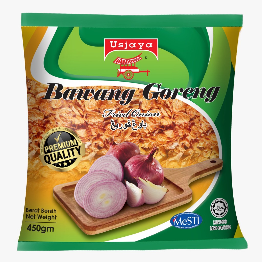 Usjaya Bawang Goreng 450g x 20pkt | Shopee Malaysia