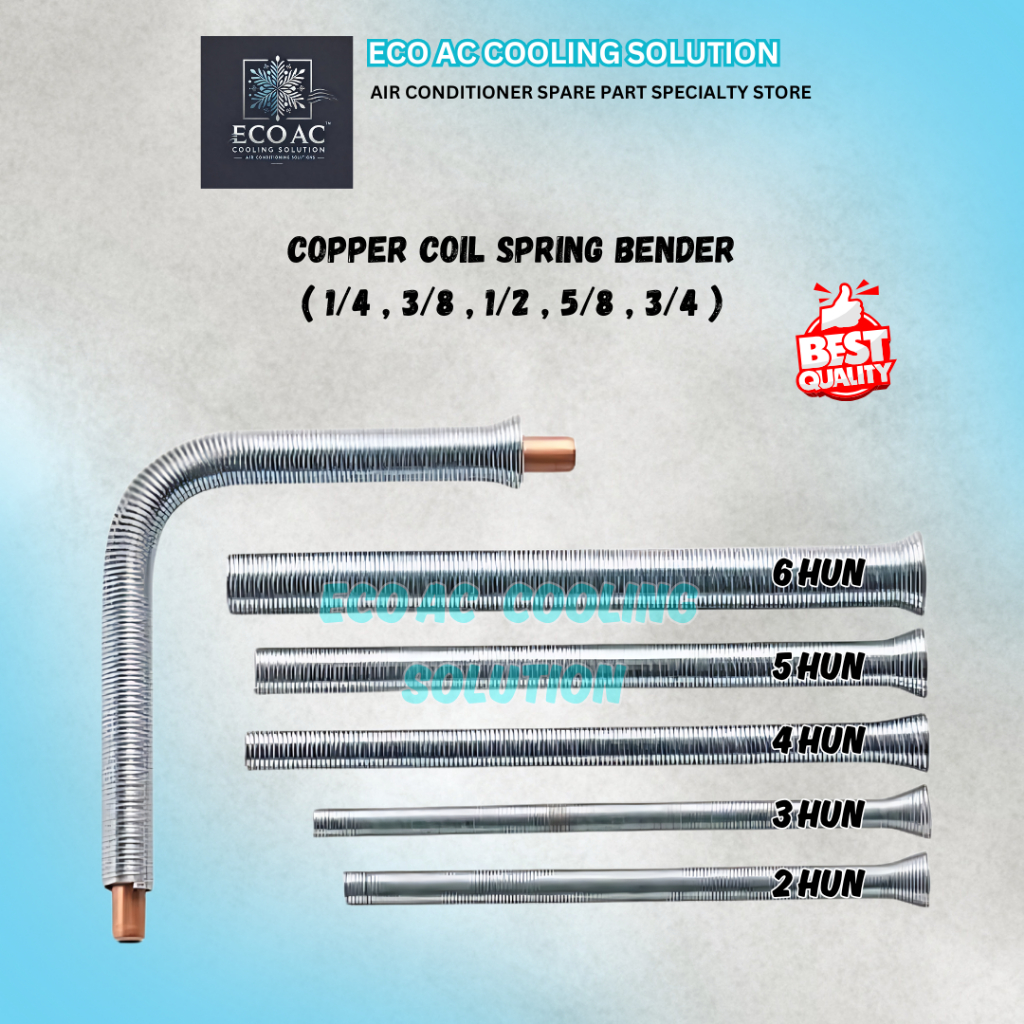 COPPER COIL SPRING BENDER 1/4" 3/8" 1/2" 5/8" 3/4" | Shopee Malaysia