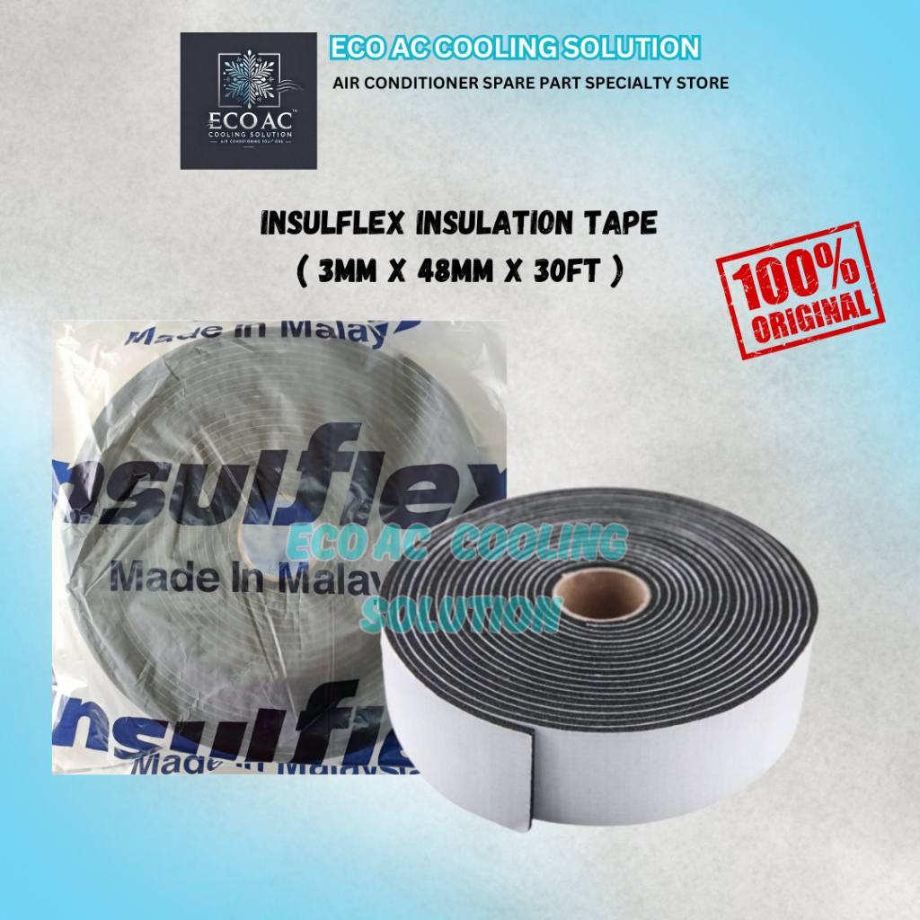 INSULFLEX INSULATION FOAM TAPE (3MM X 48MM X 30FT) | Shopee Malaysia