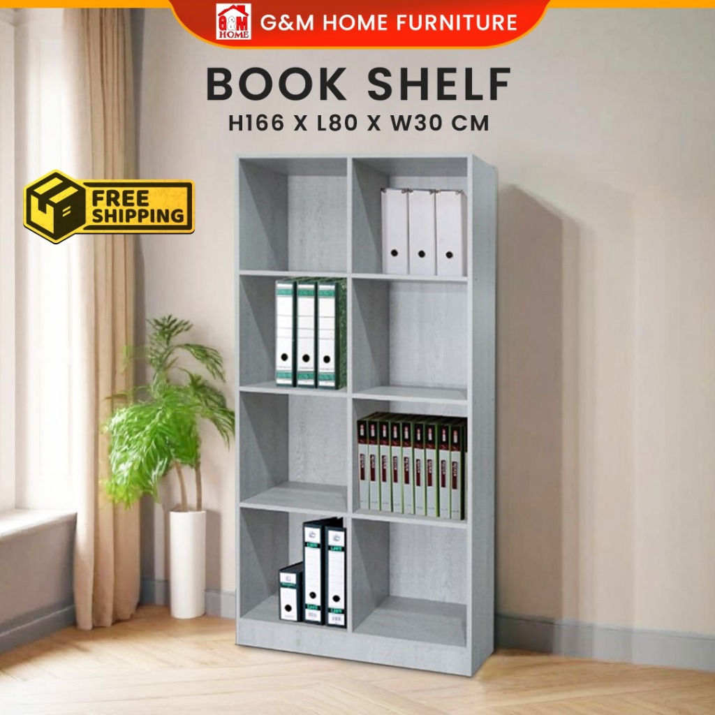 G&M🔥FREE SHIPPING🔥Book Rack_Rak Buku_Book Cabinet_Kabinet Buku_Filing ...