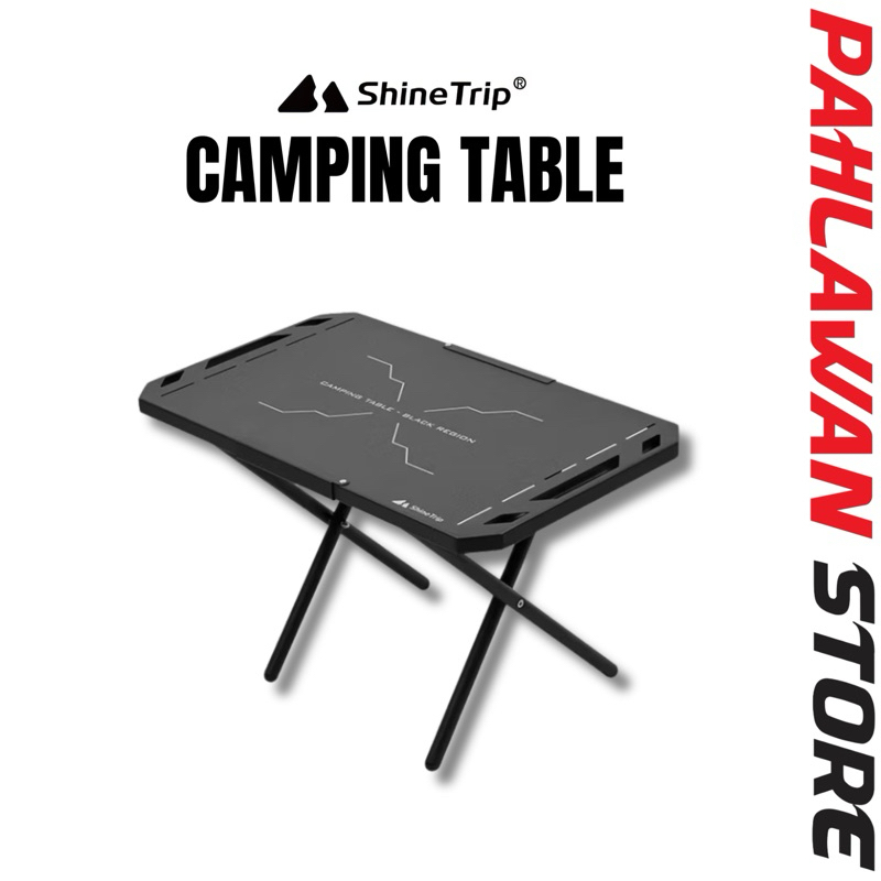 Shinetrip Camping Table Blackdomain A446-H00 Camping Table Lightweight ...