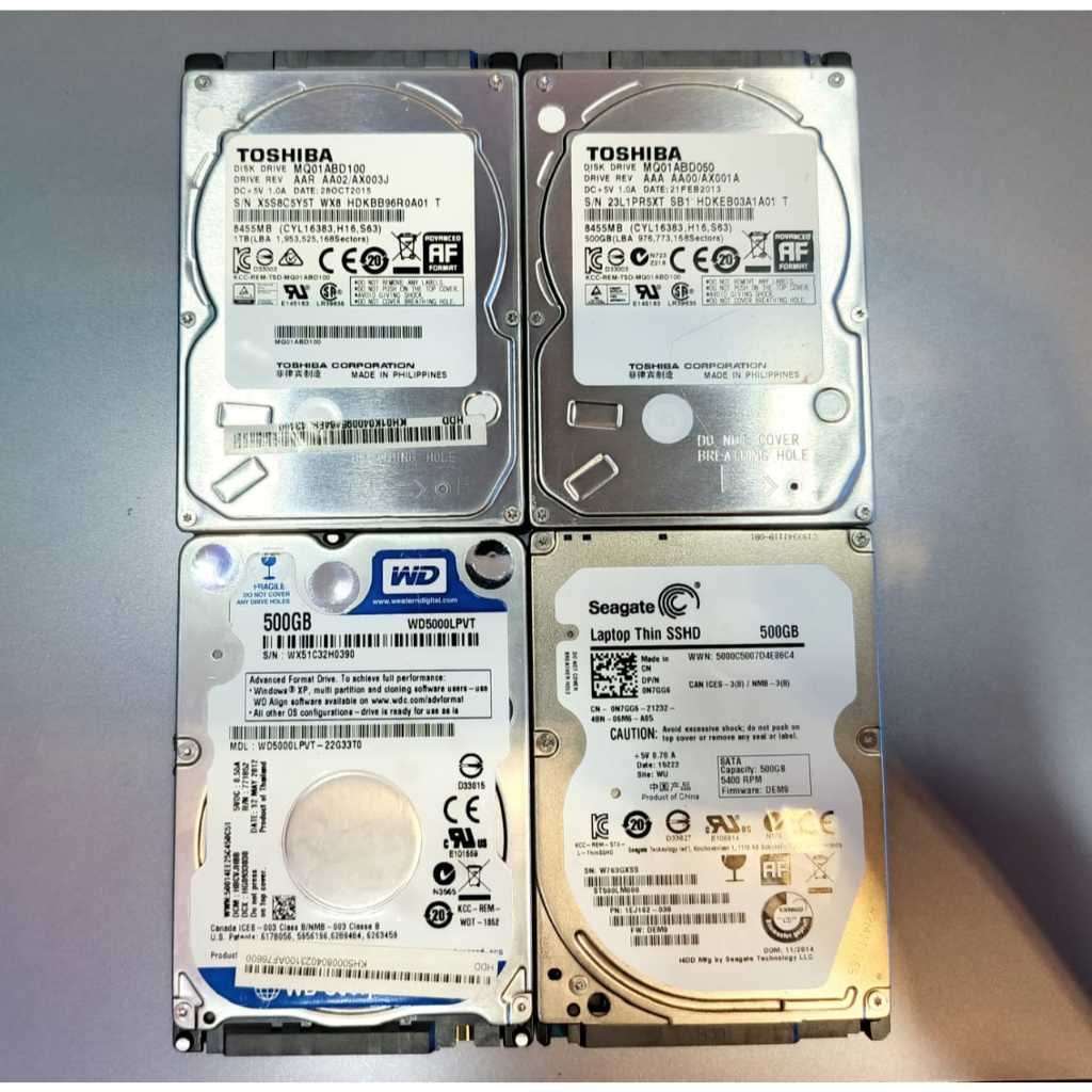 SATA LAPTOP HDD 1TB/ 2.5”/ 500GB 320GB 250GB" SATA Laptop Hard Disk ...