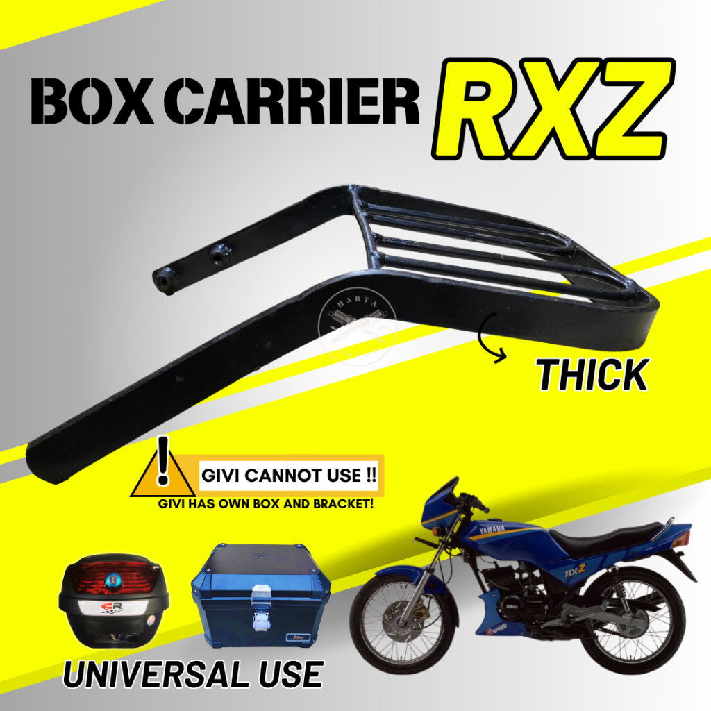 RXZ FIRST MODEL 5 SPEED REAR BOX MONORACK BOX CARRIER BRACKET TABAK ...