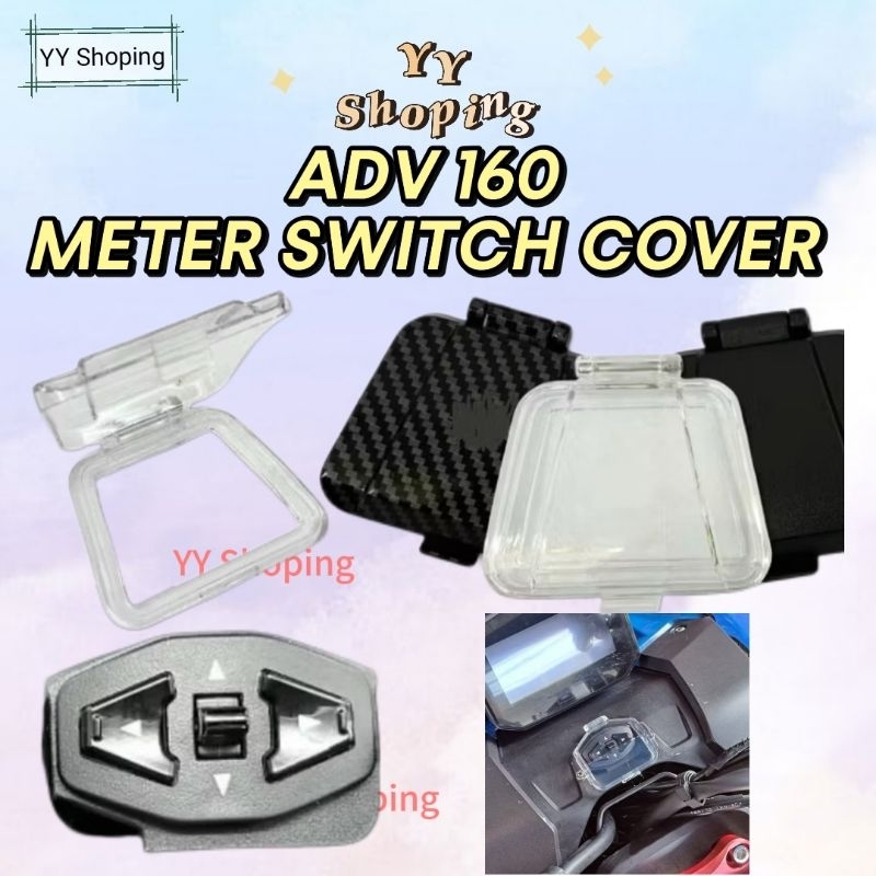 HONDA ADV160 METER BUTTON COVER SWITCH WATERPROOF PROTECTION FOLD COVER ...
