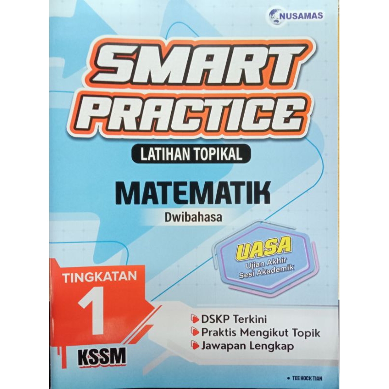 SMART PRACTICE LATIHAN TOPIKAL MATEMATIK DWIBAHASA TINGKATAN 1 KSSM ...