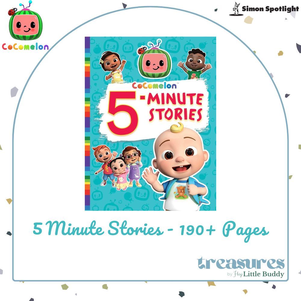 CoComelon 5-Minute Stories 190 Pages Storybook Story Book Compilation ...