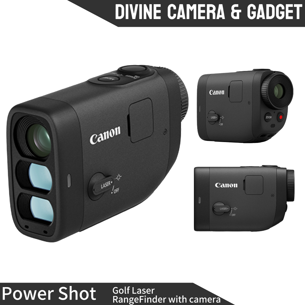 Canon PowerShot GOLF Laser Rangefinder With Camera | Shopee Malaysia