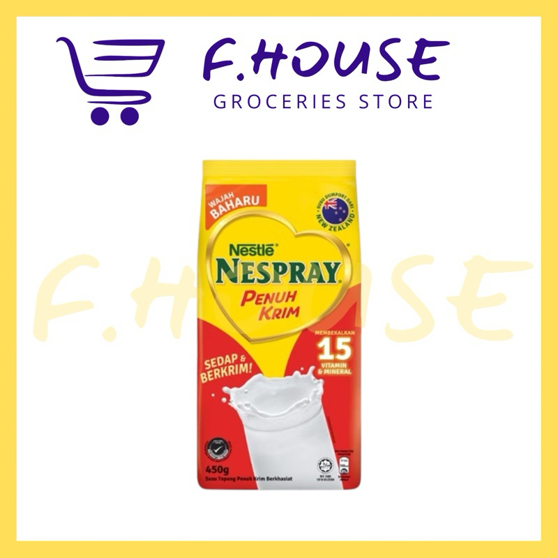 NESTLE NESPRAY Full Cream Milk Powder (450g) | Shopee Malaysia