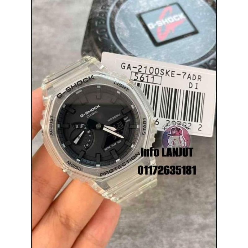 100% ORIGINAL CASIO G-SHOCK GA 2100SKE 7ADR CASI OAK ROYAL TMJ SERIES ...