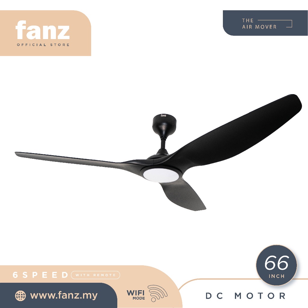 FANZ GAZE SERIES 66L CEILING FAN 66'' SMART SERIES FAN | Shopee Malaysia