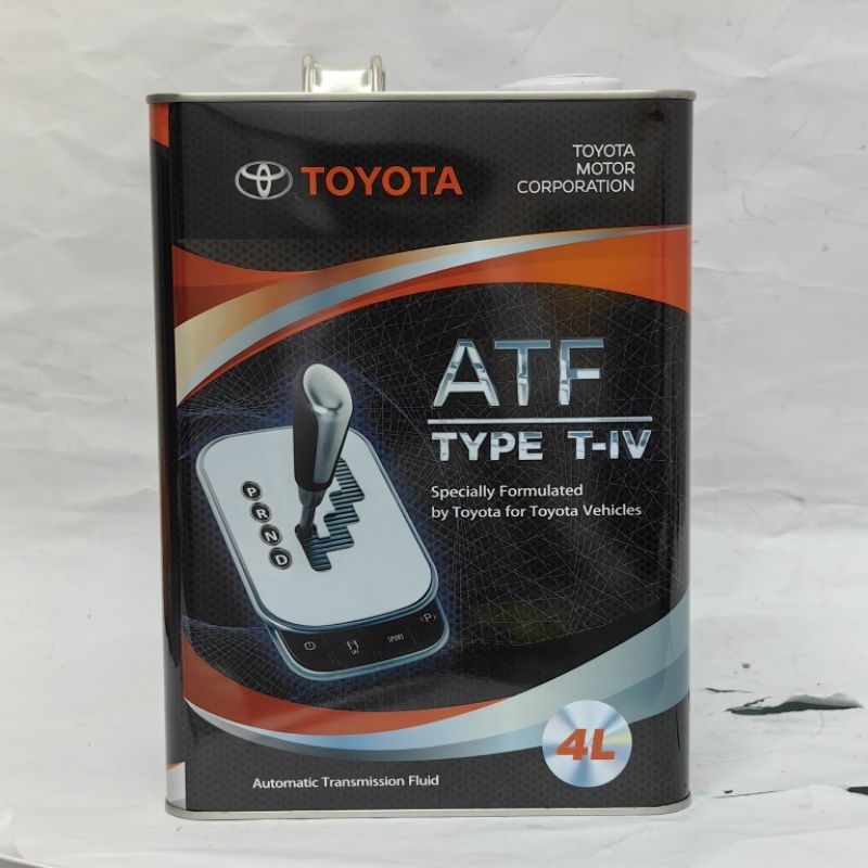 100% Original Toyota ATF TYPE T-IV Auto Transmission Fluid T4 (4L) Vios ...