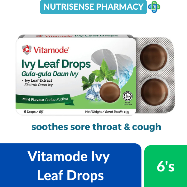 VITAMODE IVY LEAF DROPS MINT FLAVOUR 6'S | Shopee Malaysia