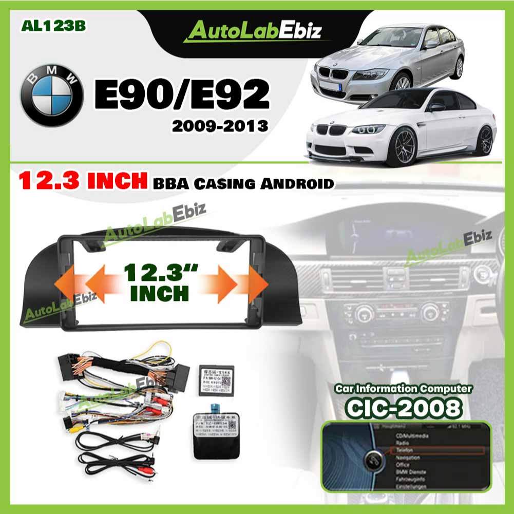 BMW E90 E92 2009-2013 CiC - 12.3 inch BBA Casing Android with socket canbus | Shopee Malaysia