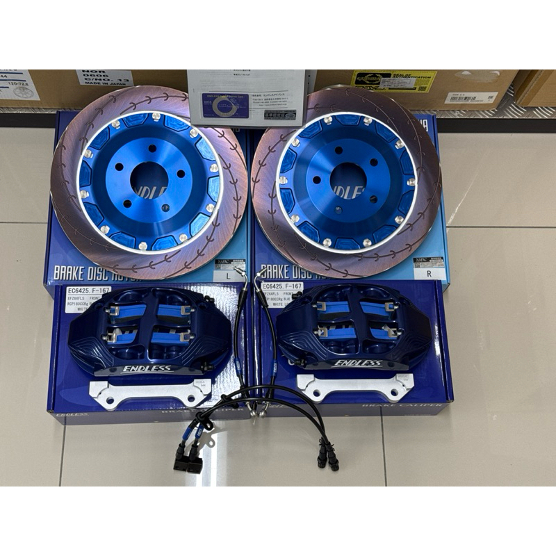 FL5 / FK8 - ENDLESS MONO 6 Pot SPORTS TA / Brake Caliper Kit / E Slit ...