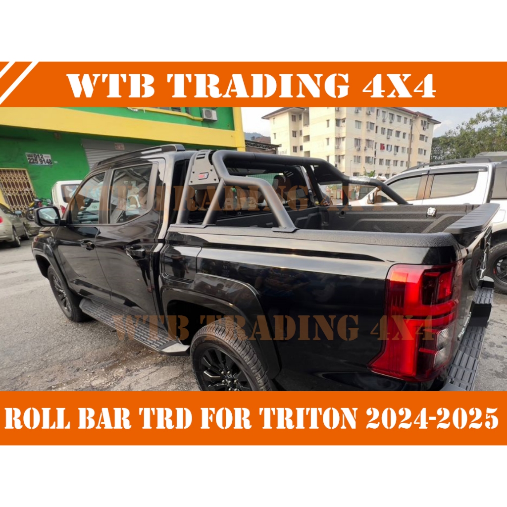 TRD Roll Bar Sport Bar For Mitusbishi Triton 2024 | Shopee Malaysia