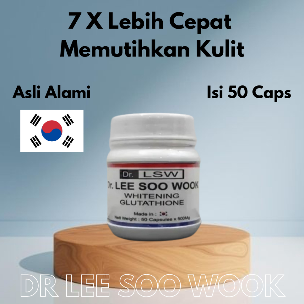 WHITENING SUPPLEMENT DR LSW GLUTATHIONE ORIGINAL PEMUTIH BADAN UBAT ...