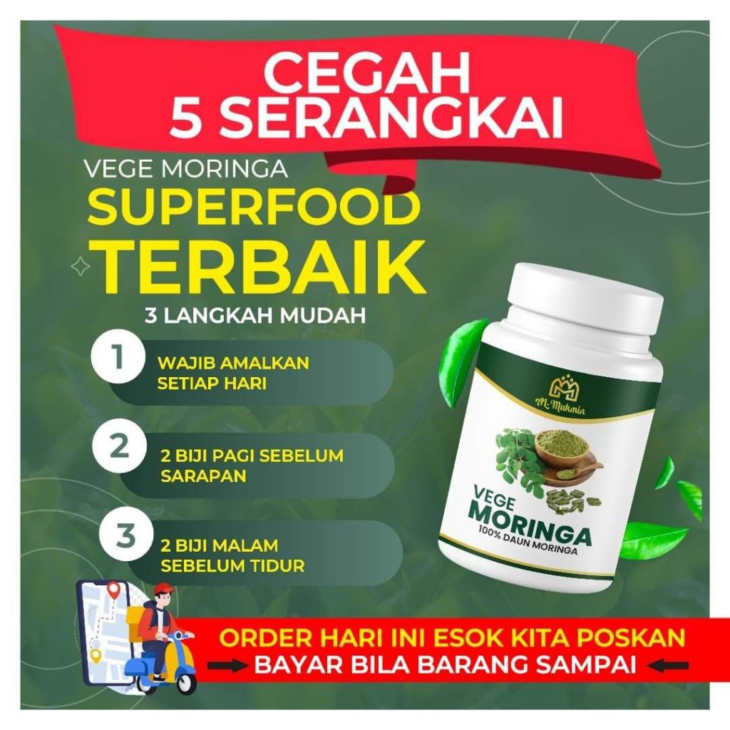 [Recommended] Moringa Mukmin Original HQ | Moringa Oleifera | Daun ...