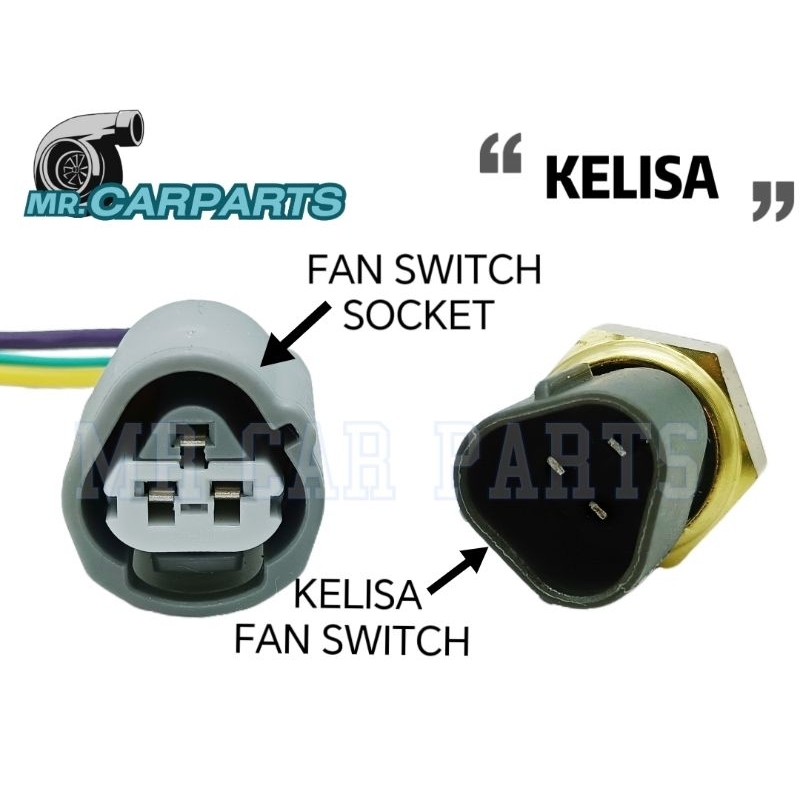 PERODUA KELISA MYVI VIVA KENARI FAN SWITCH 3 PIN 89422-87204 | Shopee ...
